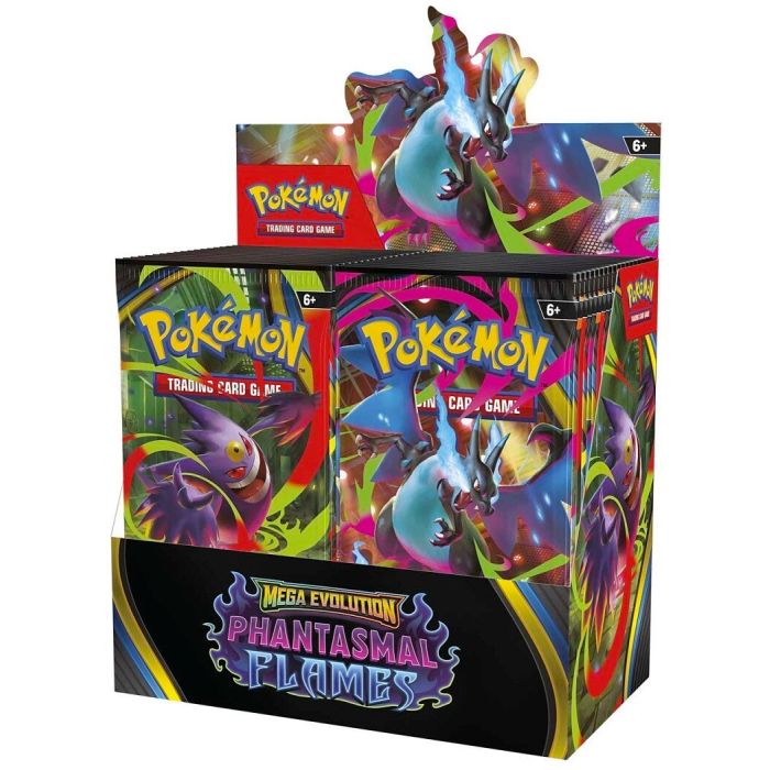 Gameshop Twente: Pokémon TCG Mega Evolution Phantasmal Flames-Booster ...