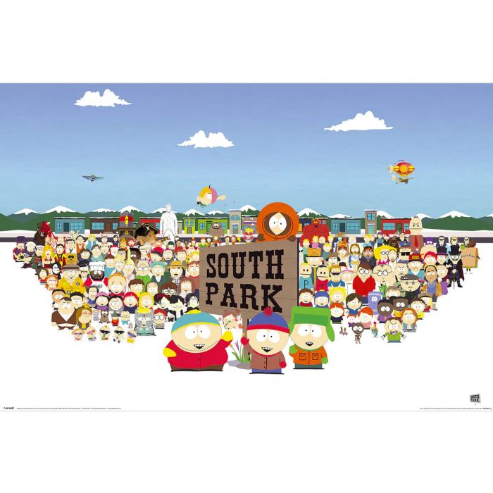Gameshop Twente: Hole in the Wall South Park Maxi Poster-Characters ...