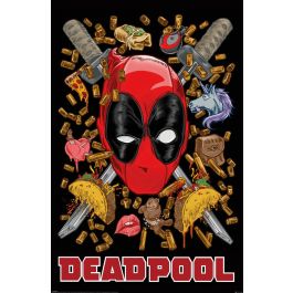 Gameshop Twente: Hole in the Wall Deadpool Maxi Poster-Chimichanga ...